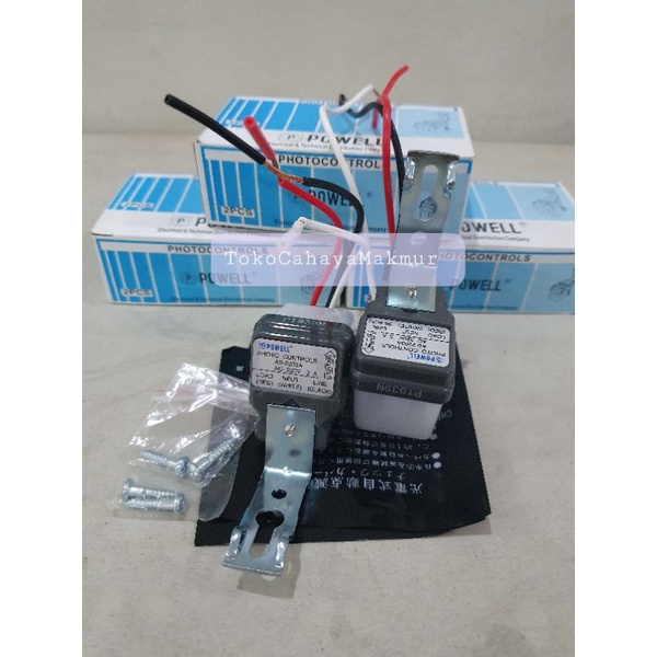 Jual Photocell / Fotocell / Fotoswitch 3A/6A Sensor Cahaya Otomatis ...