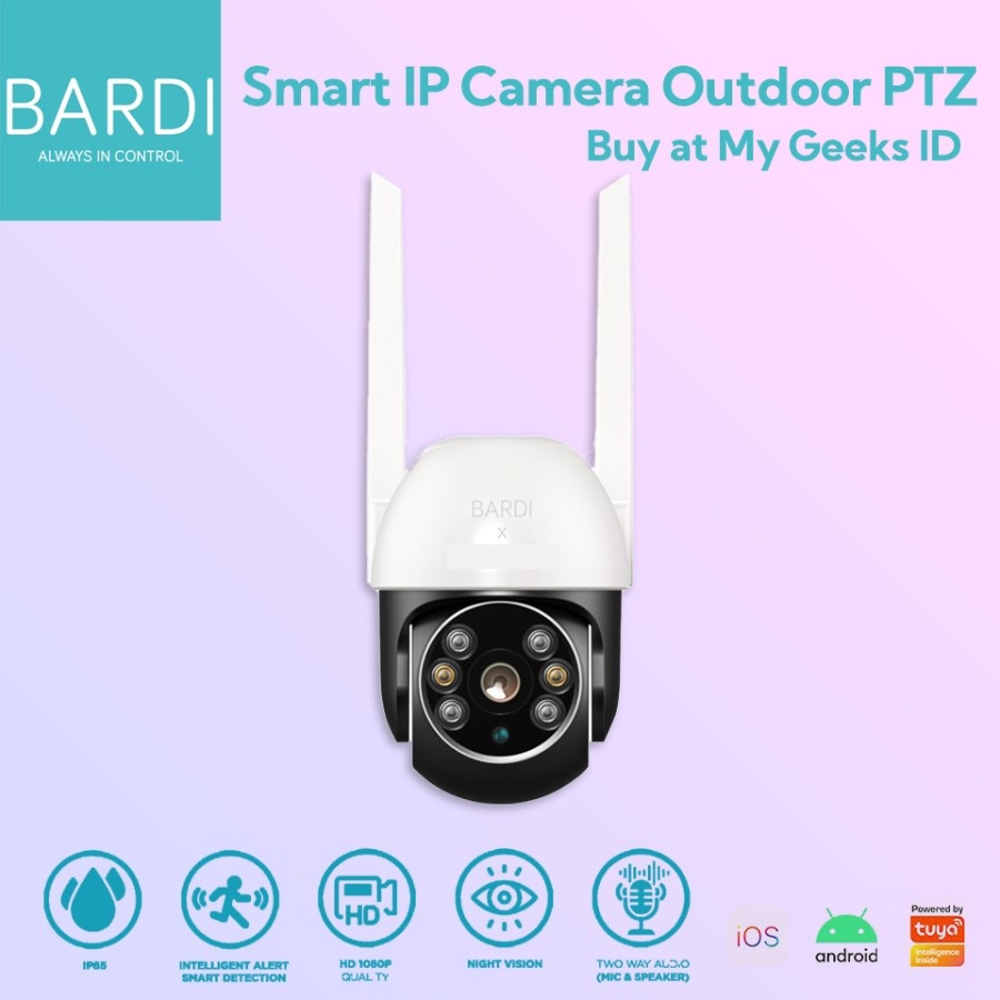 Jual BARDI Smart IP Camera CCTV Outdoor PTZ WIFI Exclusive | Shopee Indonesia
