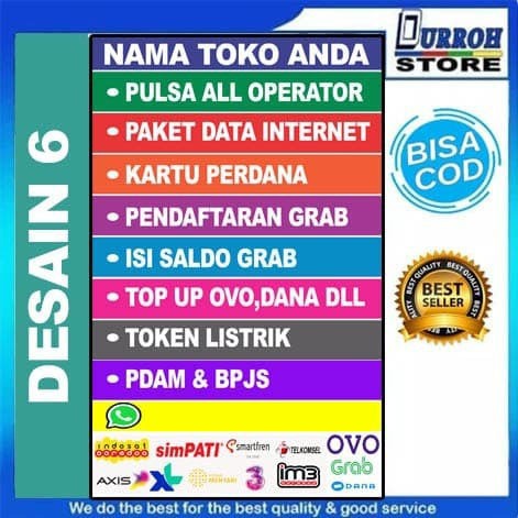 Spanduk Banner Promosi Celluler / Phone Cell / Konter Hp | Shopee Indonesia