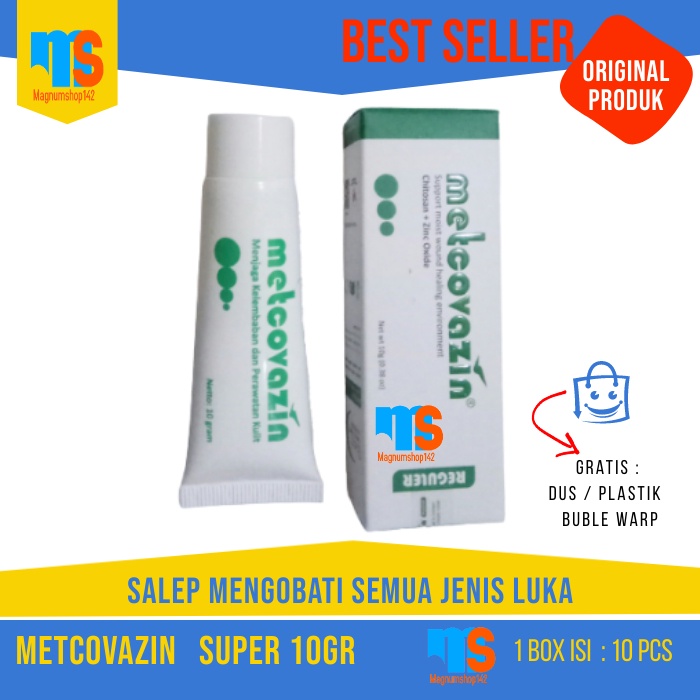 Jual Metcovazin Reguler 10gr Salep luka diabetes luka infeksi luka ...
