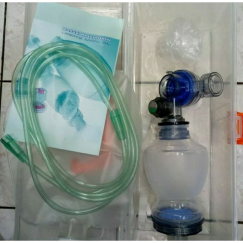 Jual Ambu Bag/Resucitator Set Manual Dewasa MPM Silicone | Shopee Indonesia
