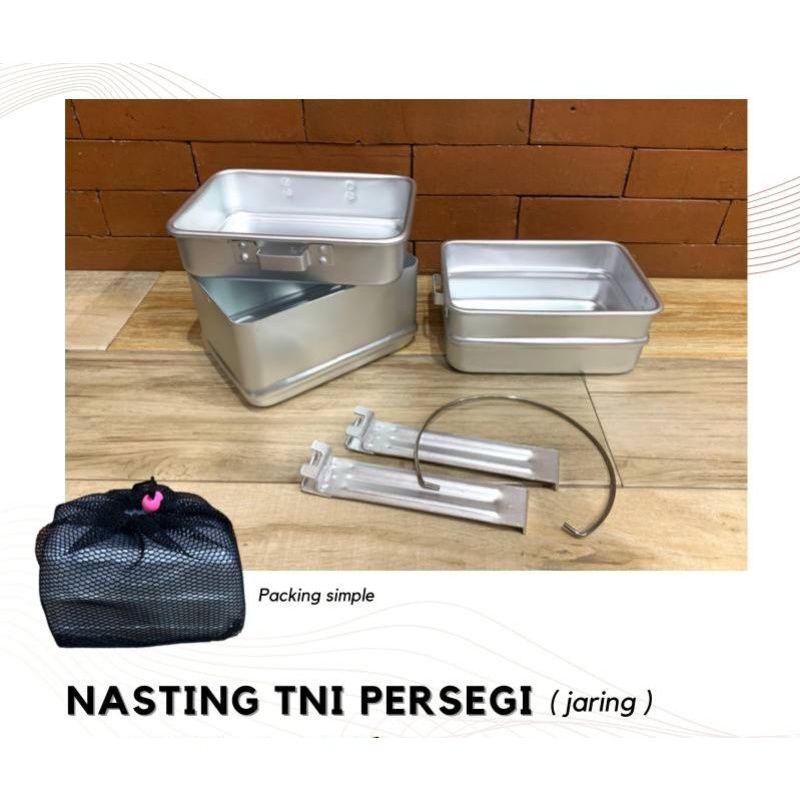 Jual Nesting Panci Masak Camping Lapangan Outdoor Full Set | Shopee ...