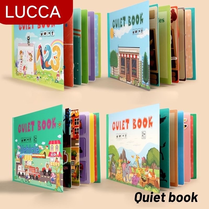 Jual Quiet Book Busy Book Montessori Velcro Buku Edukasi Anak 2tahun ...
