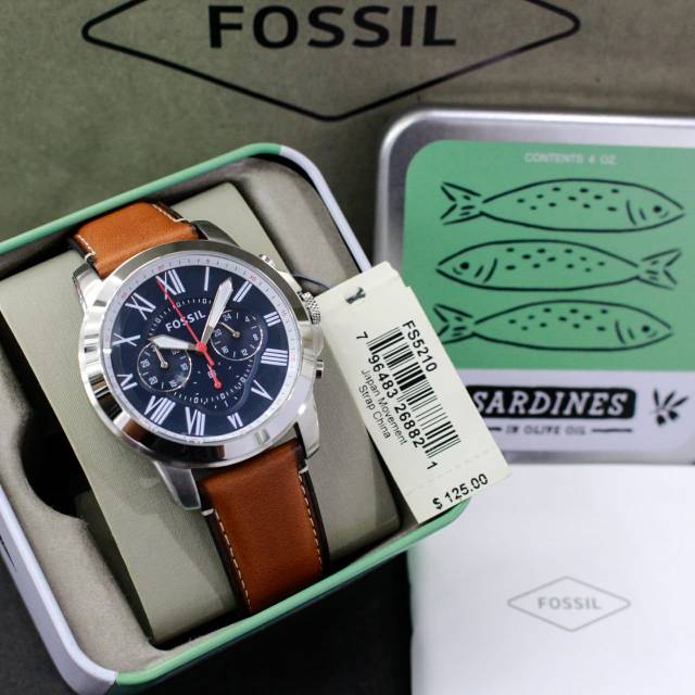 Jual Jam Fossil FS5210 Original Crono Mesin Baterai | Shopee Indonesia