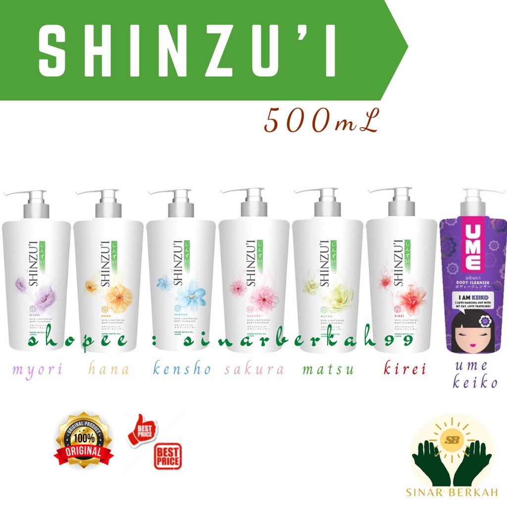 Jual Shinzui Puff Botol 480 ML All Varian | Shopee Indonesia