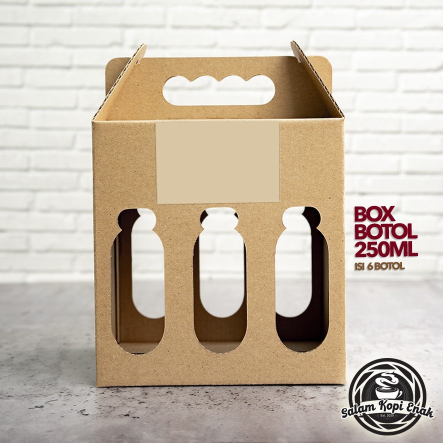 Jual Paket 20 Box Botol 250 ML - Box Hampers Jinjing isi 6 botol (Paket ...