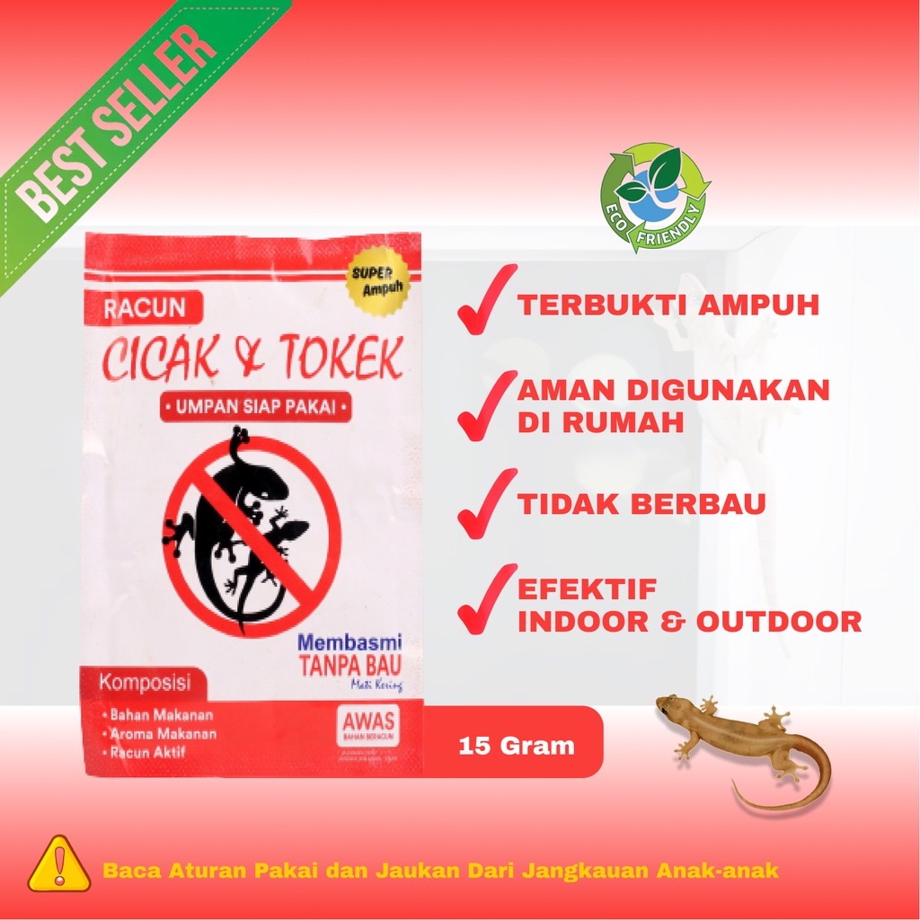 Jual Racun Cicak dan Tokek Super Ampuh - Cicak_sahset 15gr Indonesia ...