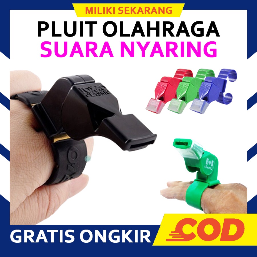 Jual Pluit Wasit Peluit Wasit Sepak Bola Aksesoris Olahraga Peluit Fox ...
