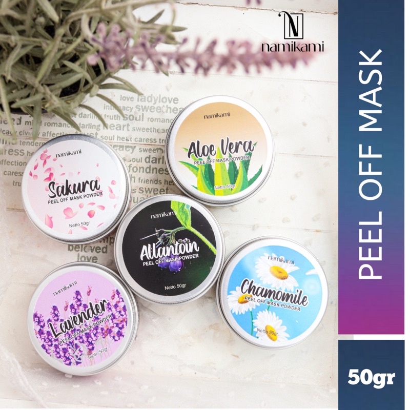 Jual Peel Off Mask 50gr by Namikami | Masker Peel Off - Masker Organik ...