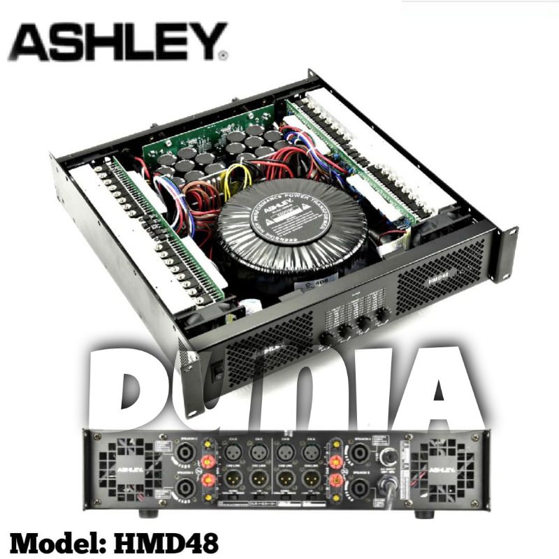 Jual Power Ashley HMD 48 Amplifier Ashley HMD48 4 Channel | Shopee Indonesia