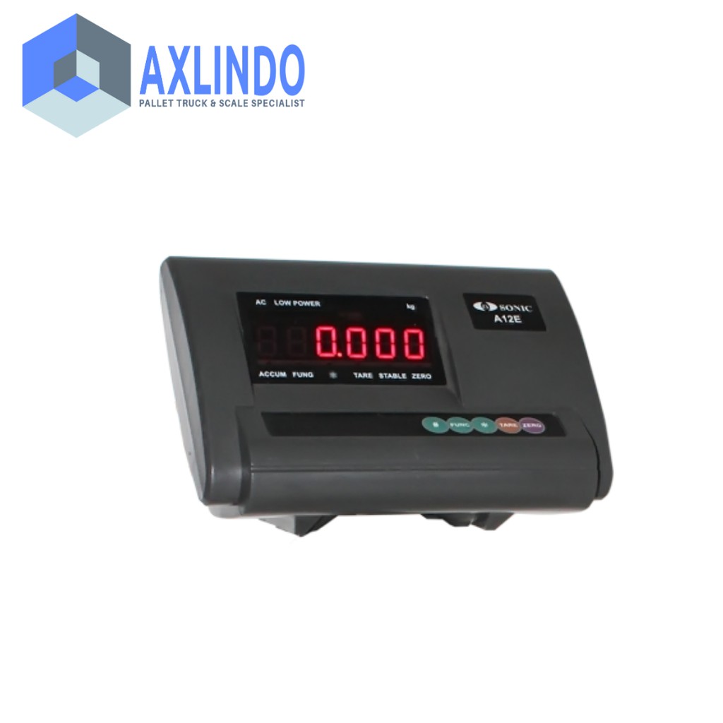 Jual Indikator Timbangan Digital Beras Sembako/SONIC A12E | Shopee ...