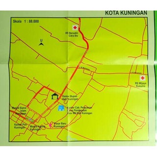 Jual PETA KABUPATEN KUNINGAN | Shopee Indonesia