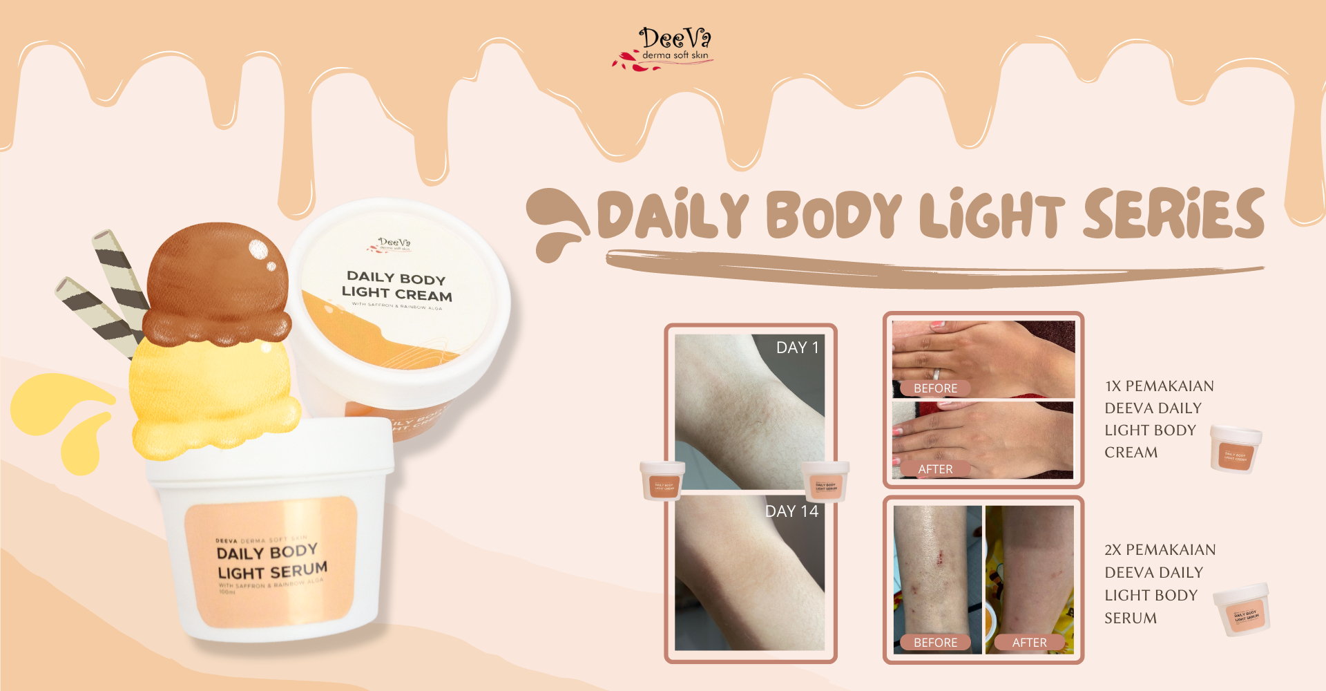 Toko Online DeeVa Derma Soft Skin Official | Shopee Indonesia