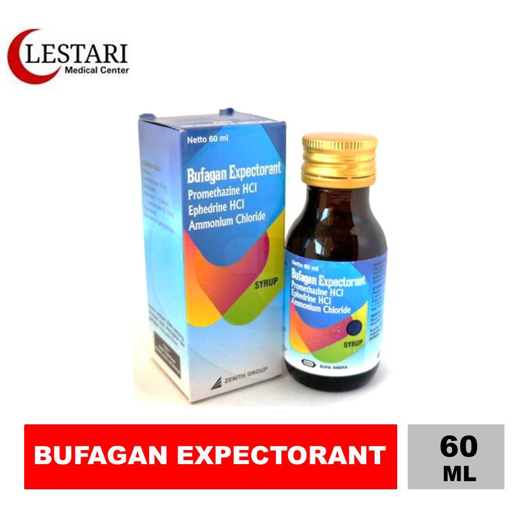 Jual Bufagan Ekspektoran Sirup 60ml [ Obat Batuk Berdahak] | Shopee ...