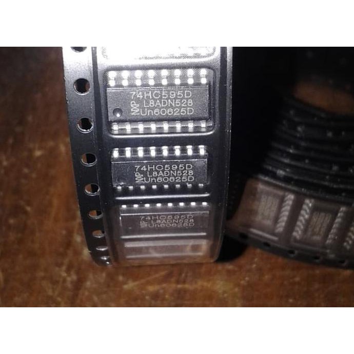 Jual Jual Ic 74Hc595D 74Hct595 74Hc595 - Shift Register 8 Bit - Sop16 ...