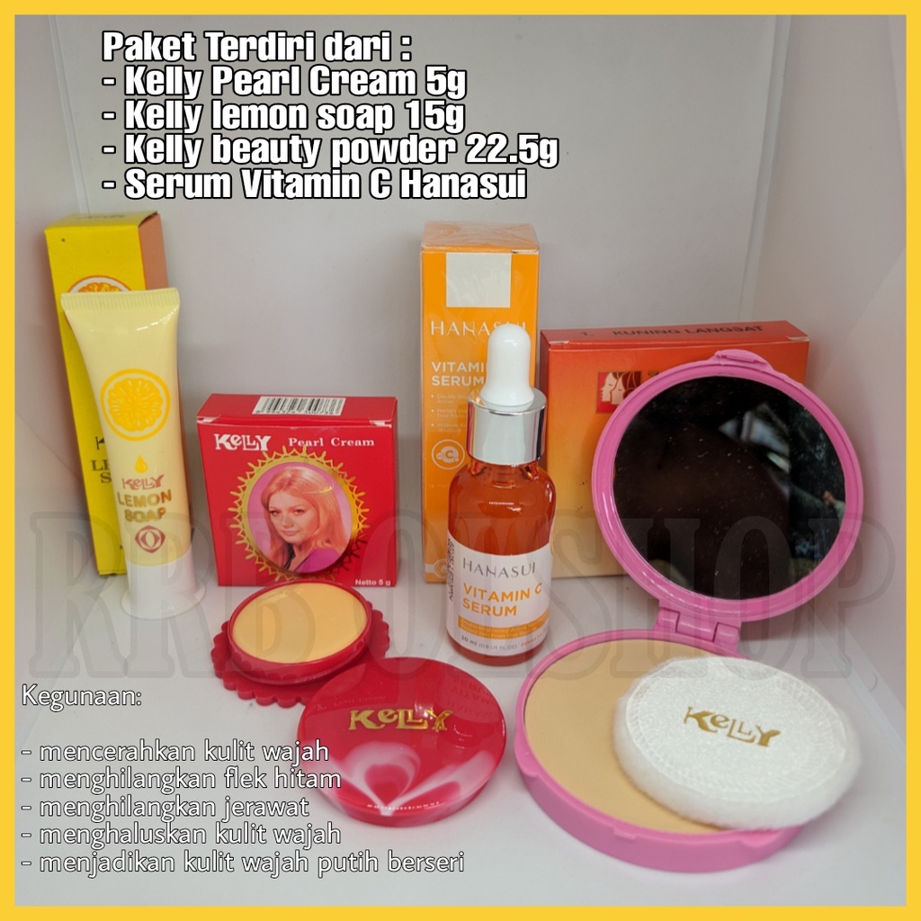 Jual BB _ Paket 3 IN 1 Kelly Kosmetik Plus Serum Forte Vitamin C ...