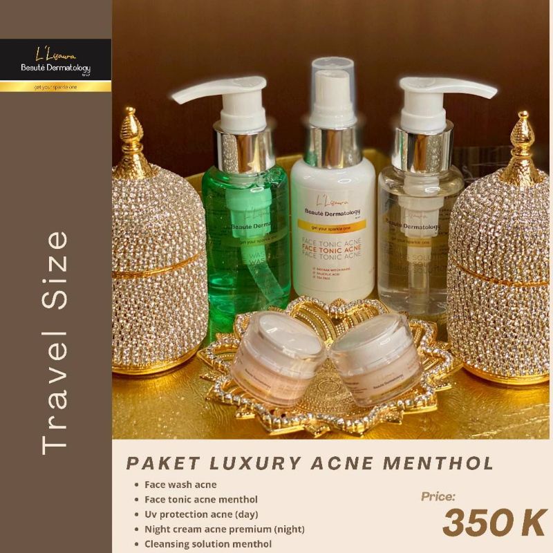 Jual Paket Luxury Acne Menthol by LD | Shopee Indonesia