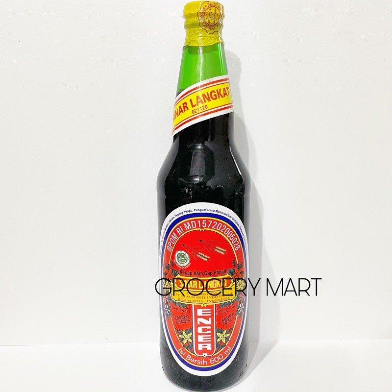 Jual Kecap Asin Cap Panah Sinar Langkat 600ml Indonesia|Shopee Indonesia