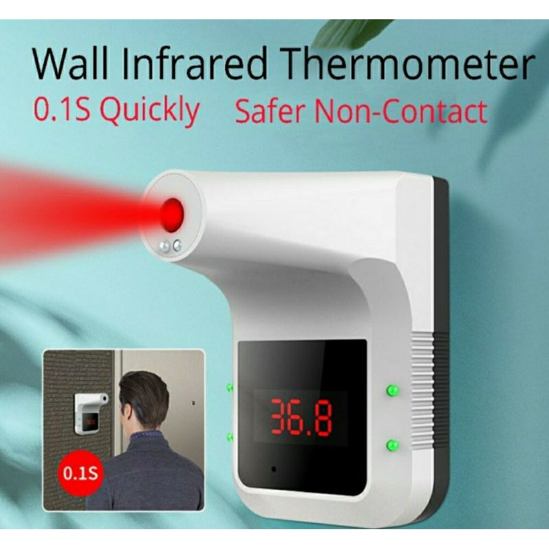 Thermometer wall non contact termometer tempel termometer dinding ...