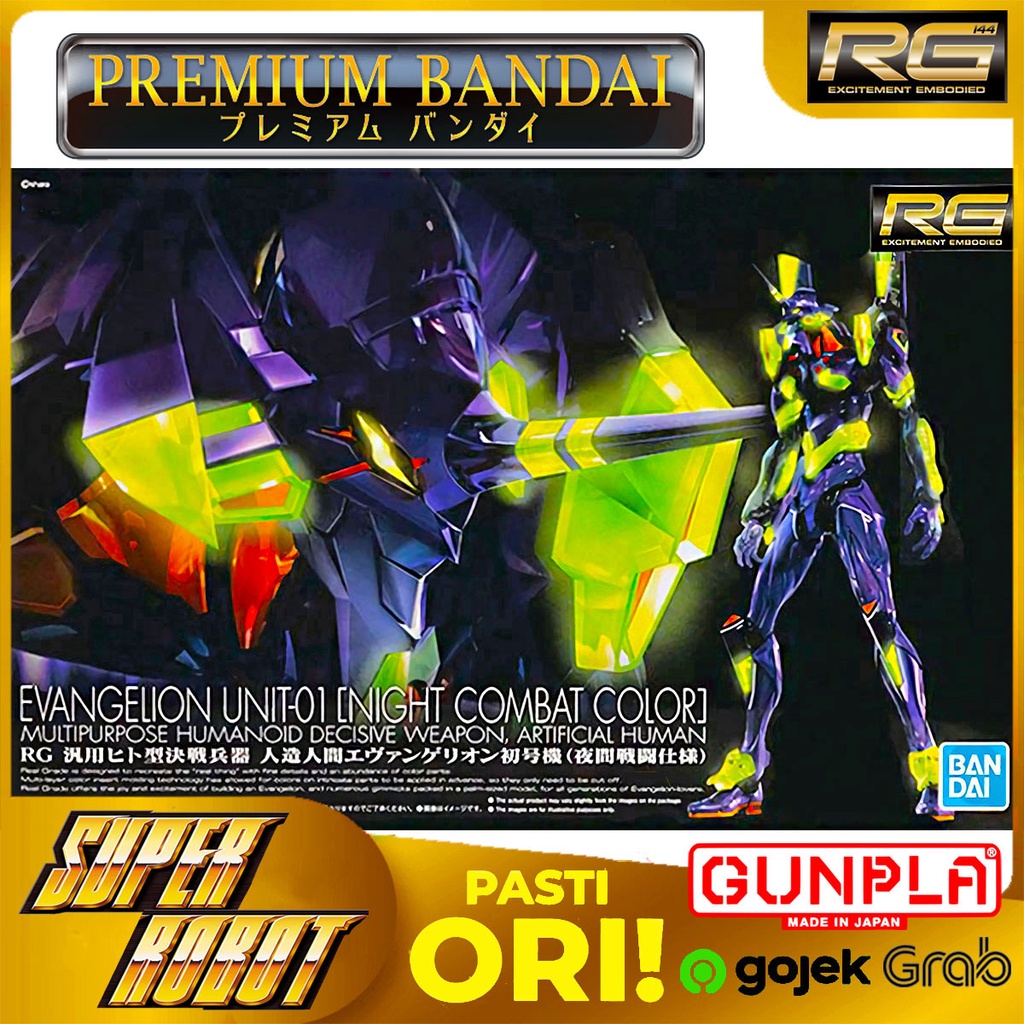 Jual BANDAI RG Evangelion Unit 01 [EVA-01] Night Combat Color P-BANDAI ...