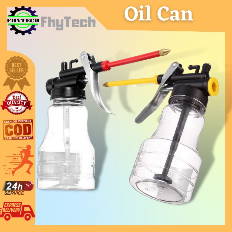 Jual Alat Pompa Tangan Oil Can Oiler Tempat Oli Minyak Pelumas rantai ...