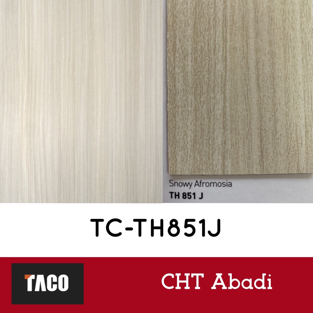 Jual TACO HPL Snowy Afromosia TH 851 J (HARGA BELUM TERMASUK ONGKIR ...