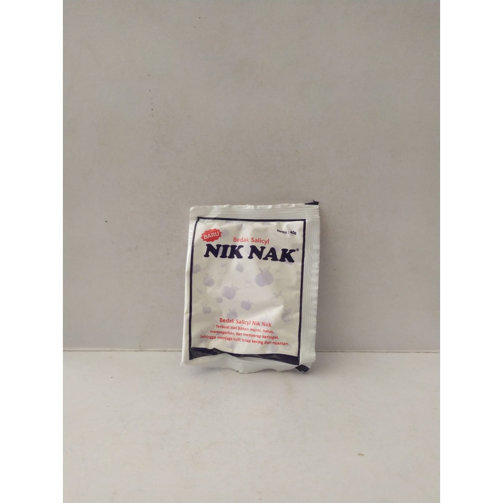 Jual NIKNAK BEDAK SALICYL SACHET /BEDAK GATAL DEWASA/BIANG KERINGAT ...