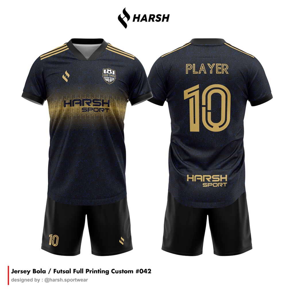 Jual Jersey Futsal Full Printing Bebas Custom Design Free Nama Punggung Dan Nomor | Shopee Indonesia