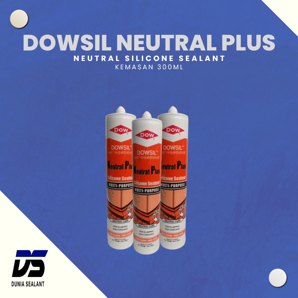 Jual Dowsil Netral Plus Silicone Sealant Neutral | Shopee Indonesia