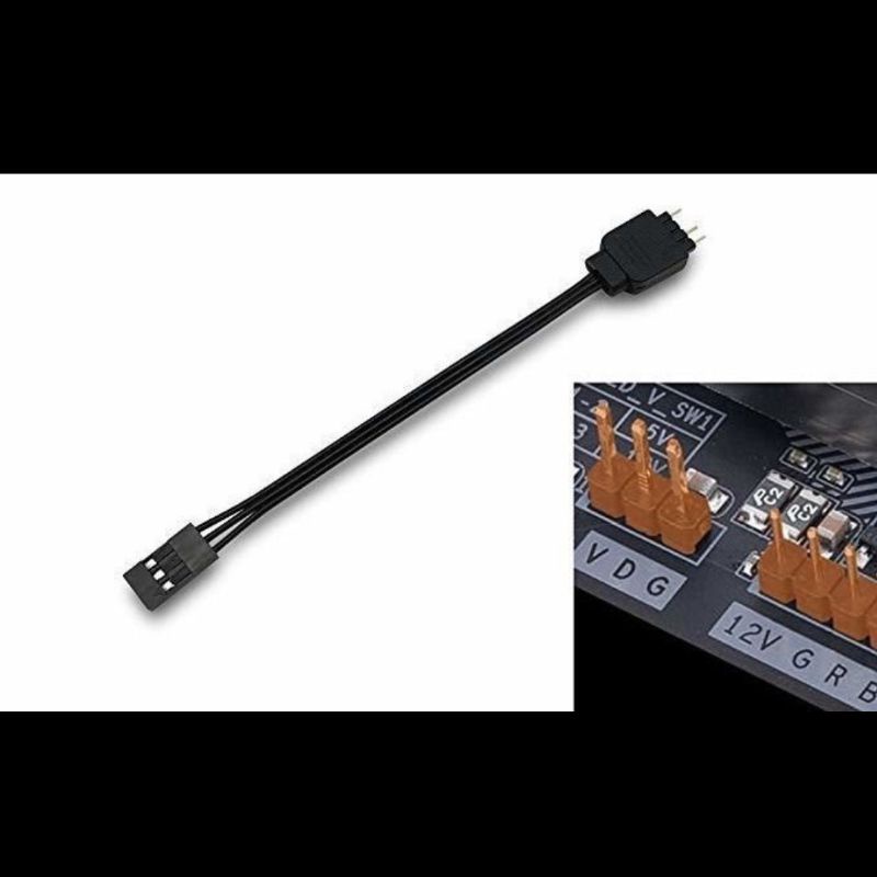 Jual Kabel VDG GIGABYTE Motherboard Sync Header to 4p-1 Male 3 Pin 5V ...