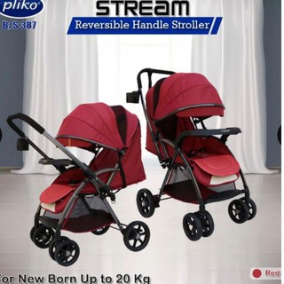 Jual [MURAH] STROLLER BAYI PLIKO STREAM 387 | STROLLER BAYI PLIKO ...
