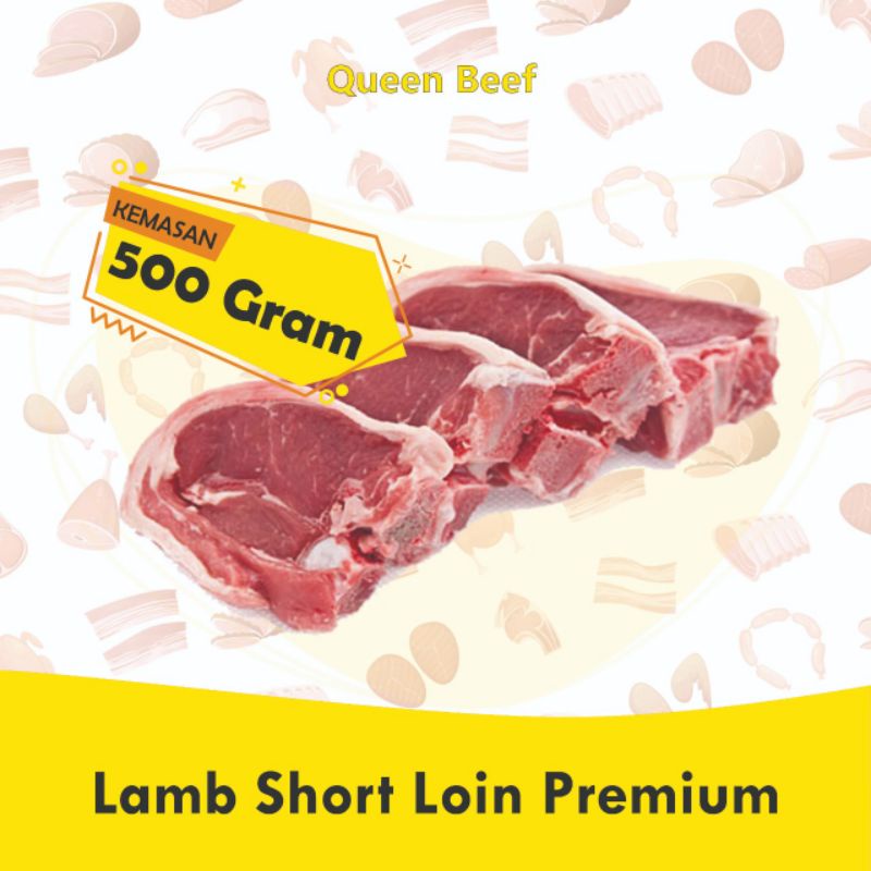 Jual Lamb Short Loin premium cut ( Daging domba enak halal )/ | Shopee ...