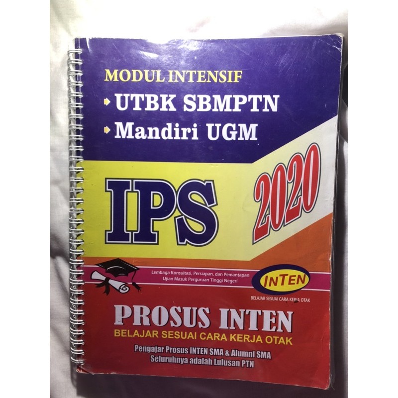 Jual BUKU INTEN KUMPULAN SOAL-SOAL SBMPTN DAN UTUL UGM | Shopee Indonesia