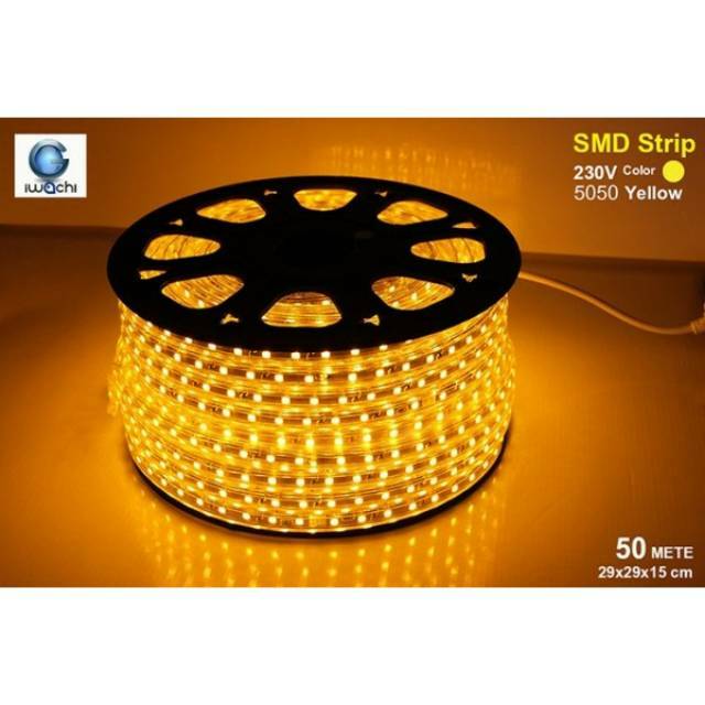 Jual Lampu Led Selang Smd 5050 Per 1 Meter Jual Meteran Kuning Warm