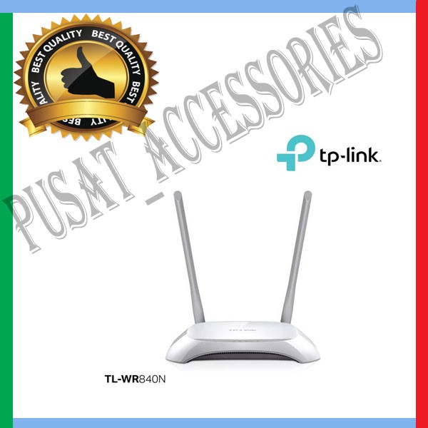 Jual TP Link WR840 Wireless N Router 300Mbps TP-Link WR 840 TL-WR840N ...