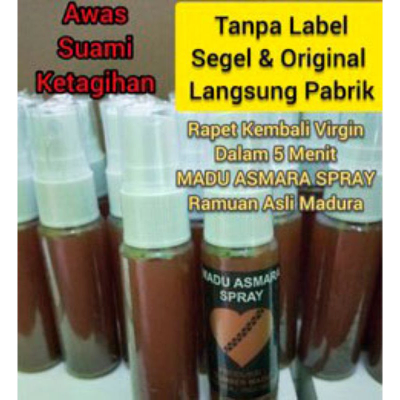 Jual Parfum spray madu asmara, pengharum dan perapet kewanitaan kemasan ...