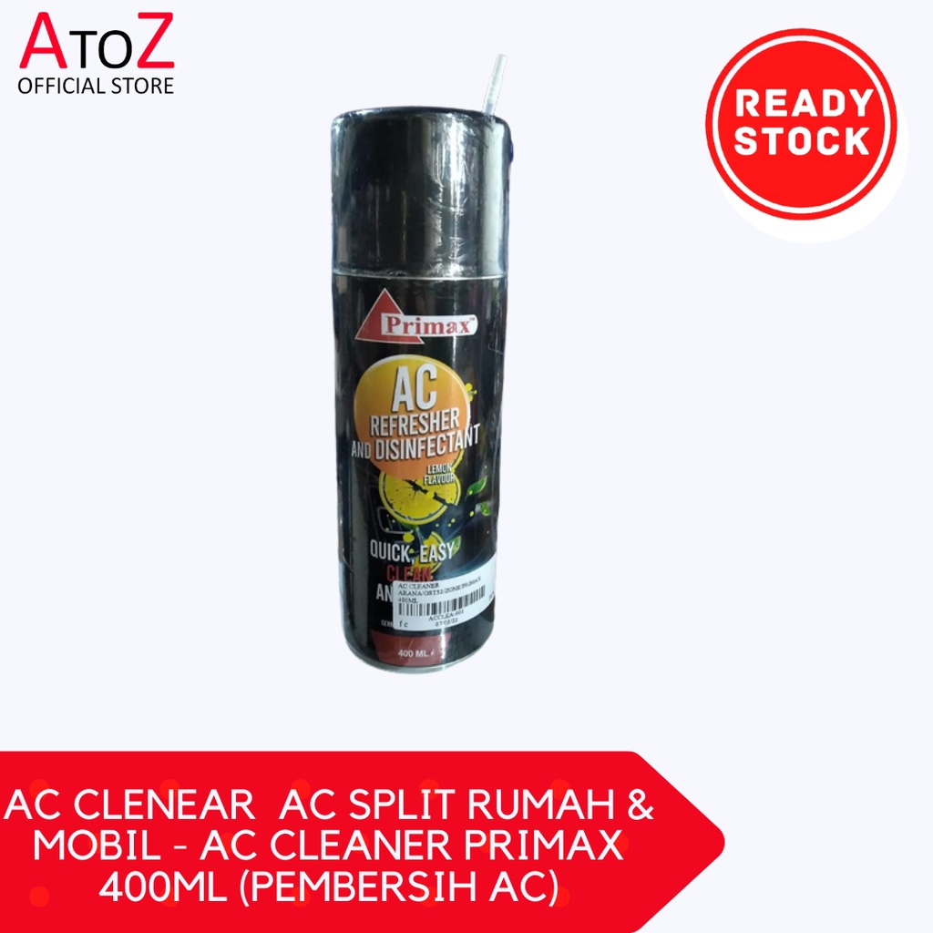Jual AC CLENEAR AC SPLIT RUMAH & MOBIL - AC CLEANER PRIMAX 400ML ...
