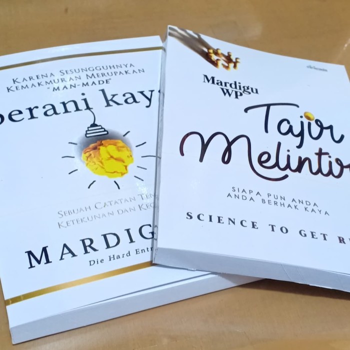 Jual BUKU BERANI KAYA DAN TAJIR MELINTIR | Shopee Indonesia