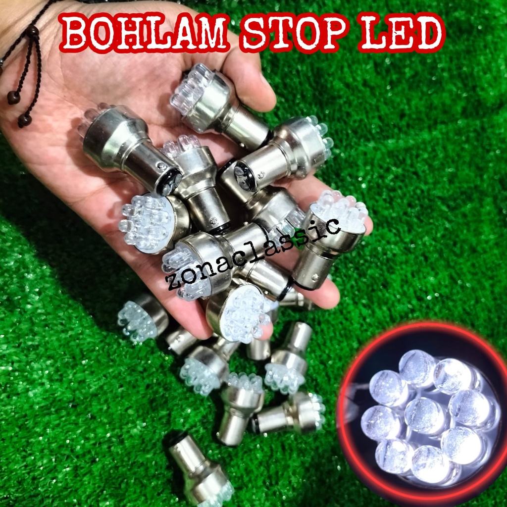 Jual DOP BOHLAMP LED SEIN STOP KECIL DAN BESAR 9 MATA TITIK SUPER ...