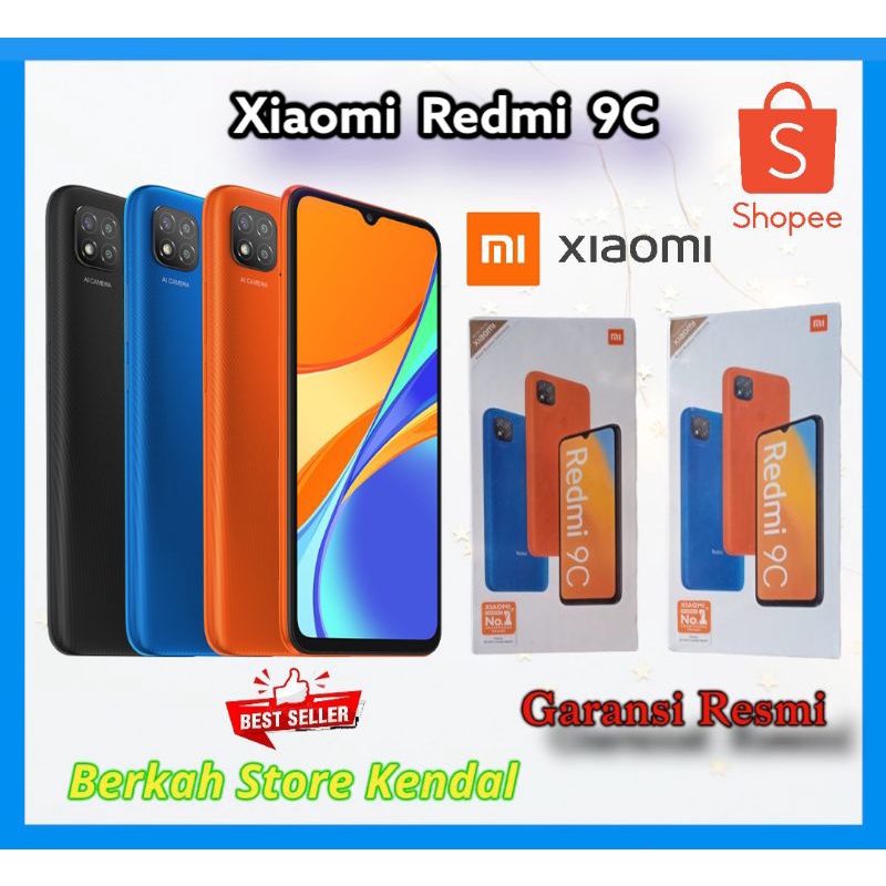 Jual Xiaomi Redmi 9C 3/32 + 4/64 GB Garansi Resmi | Shopee Indonesia