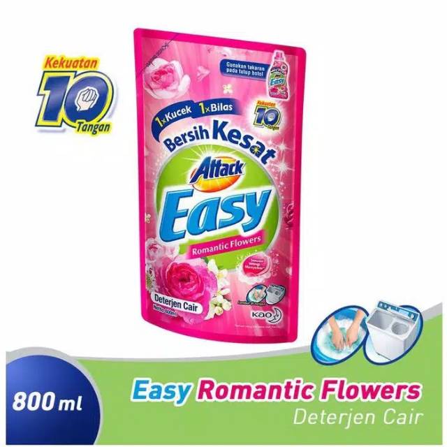 Jual Attack Easy Deterjen Cair 780ml | Shopee Indonesia