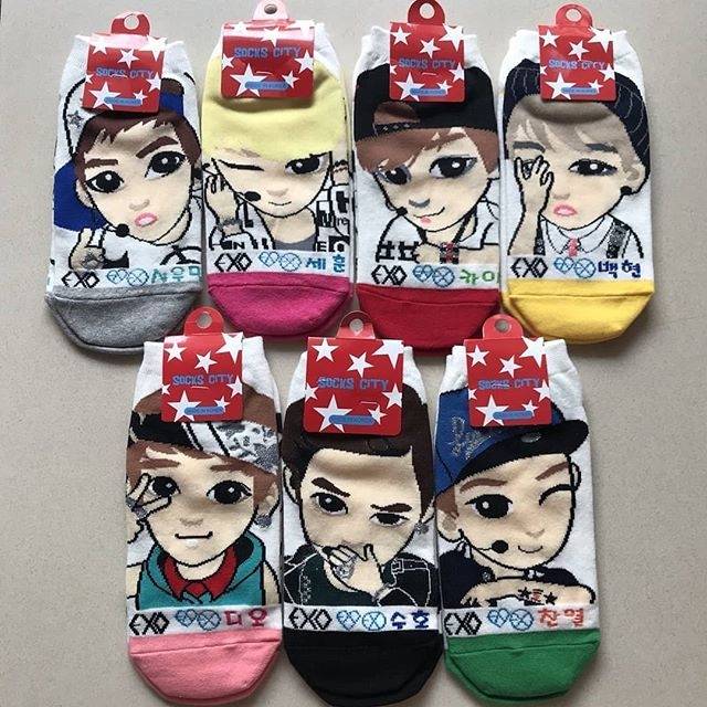 Jual EXO K-Pop Socks (Unofficial - Made in Korea) | Shopee Indonesia