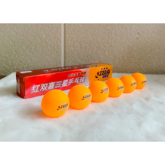 Jual Bola Tenis Meja DHS (isi 6) | Shopee Indonesia