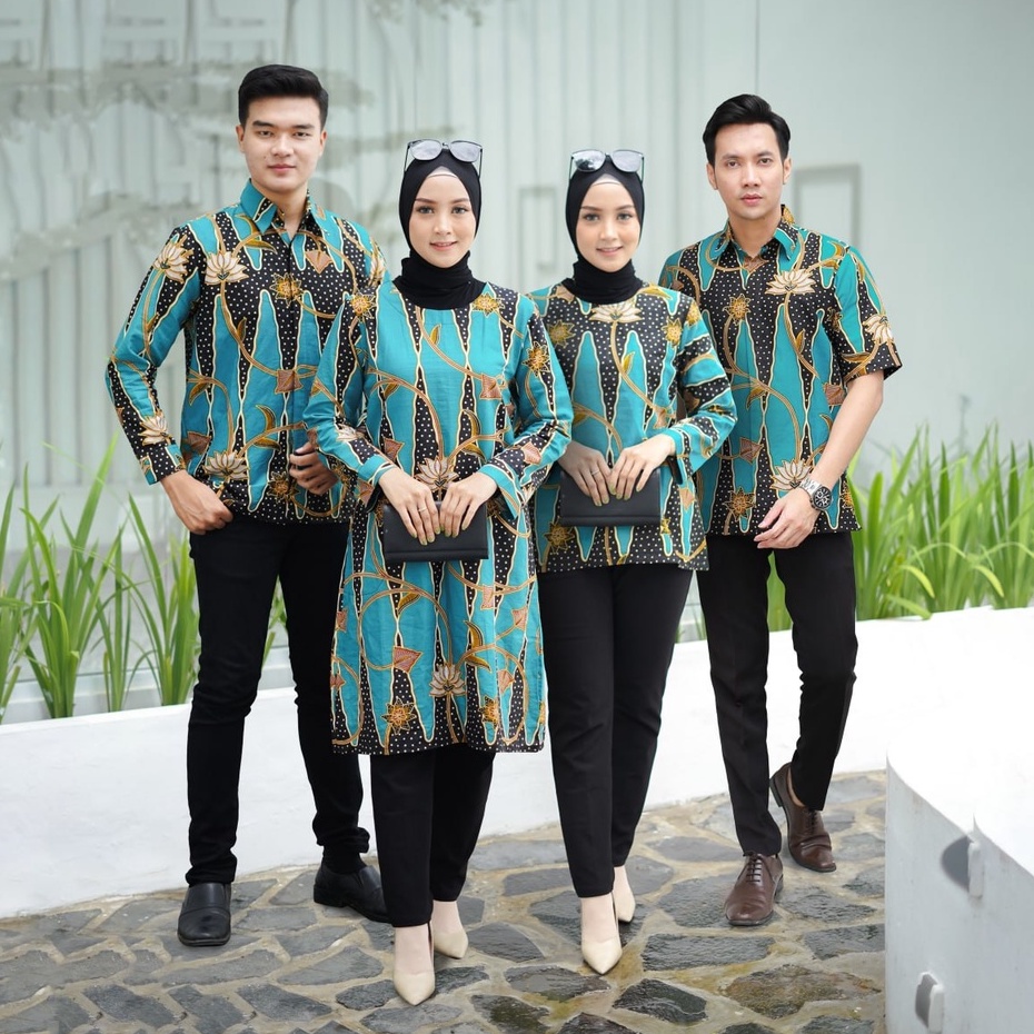 Jual Benang Raja Batik Couple Pria Wanita Motif Zigzag Bunga Indonesia ...