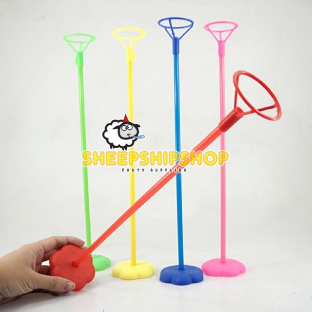 Jual TIANG BALON KAKI BUNGA untuk 1 balon / Standing Stik Balon Foil ...