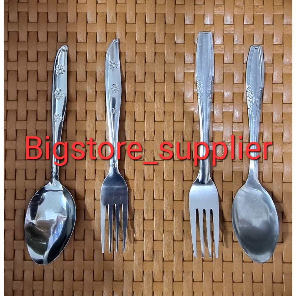 Jual Sendok Garpu Makan Stainless Steel MURAH | Shopee Indonesia