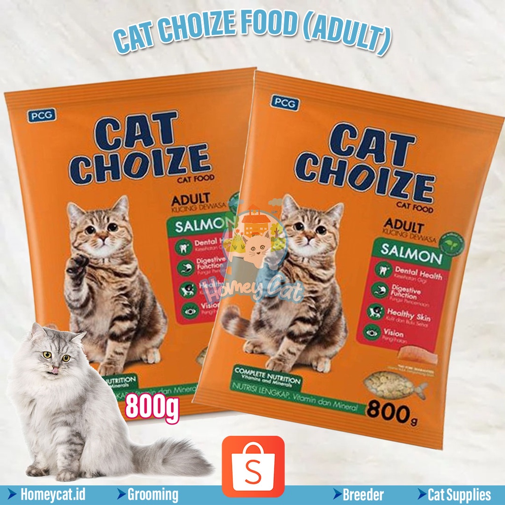 Jual CAT CHOIZE ADULT FRESHPACK SALMON HIGH PROTEIN / MAKANAN KUCING ...