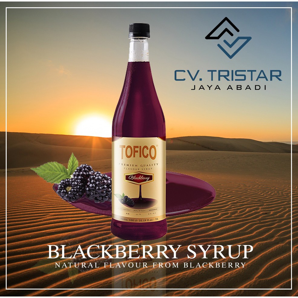 Jual RASA ORIGINAL - Sirup Premium Buah Blackberry - Tofico Syrup 1 ...