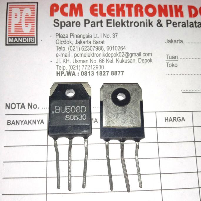 Jual Bu508D Bu 508D Bu508 D Bu 508 D Tr Transistor To247 To-247 Pcmelebik54 Buru Order | Shopee ...