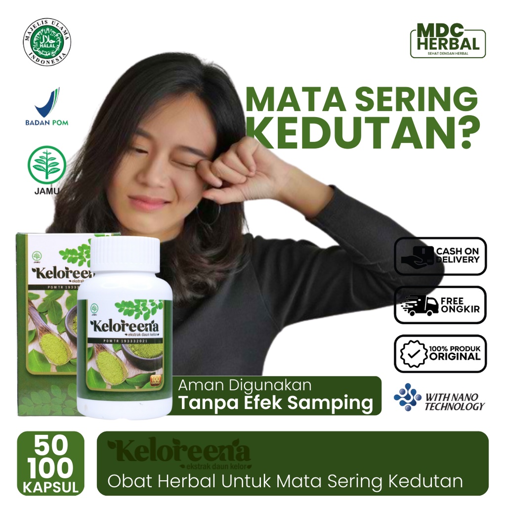 Jual Obat Blefarospasme - Obat Mata Kedutan Terus Menerus, Obat Saraf ...